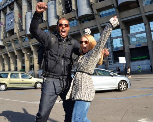 Poze: Cabral şi Andreea Ibacka, vacanţă la Madrid | Unica.ro