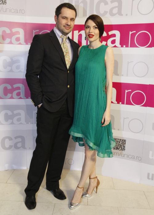 Poze: Anca Rusu, superbă în verde smarald | Unica.ro